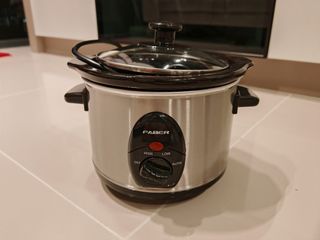Panasonic Slow Cooker 3.0L (crystal glass, food container, table cloth ...