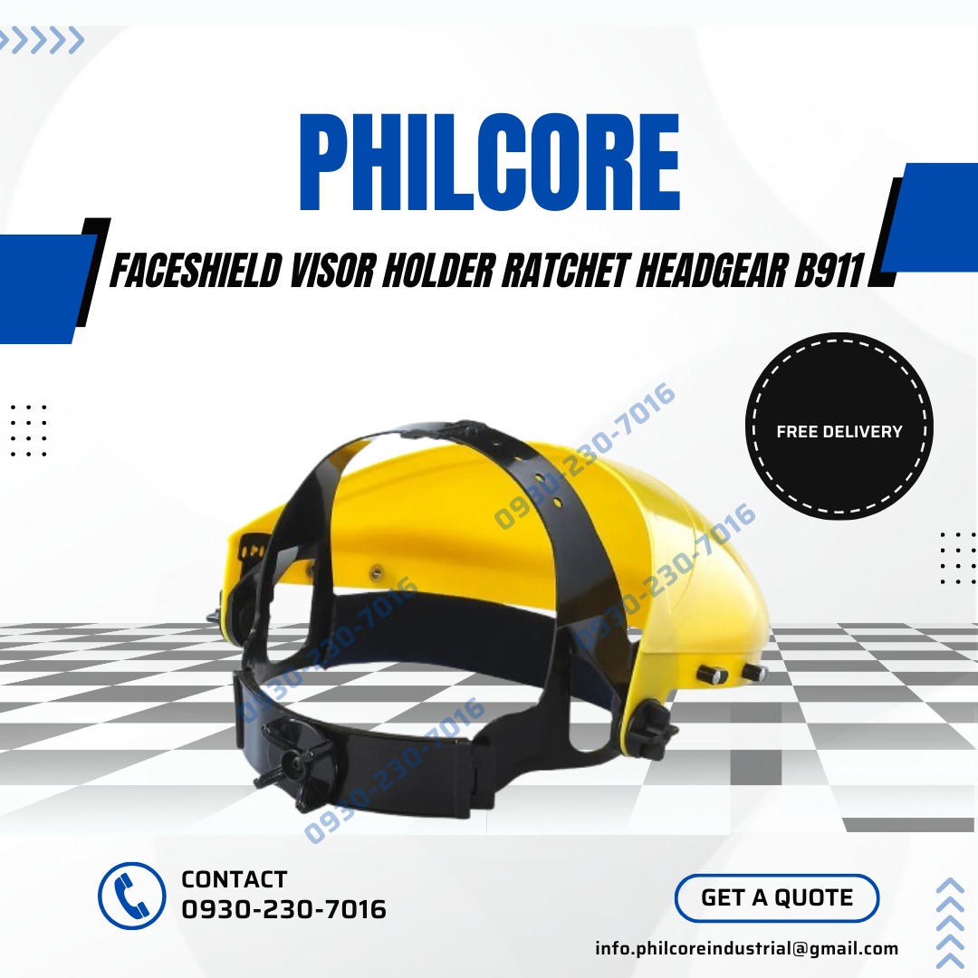 Faceshield Visor Holder Ratchet Headgear B911,Harness,Belt,Safety Strap ...