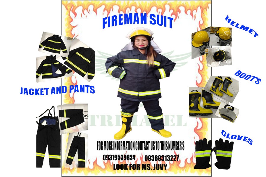 fireman suit set, Everything Else, Looking For on Carousell