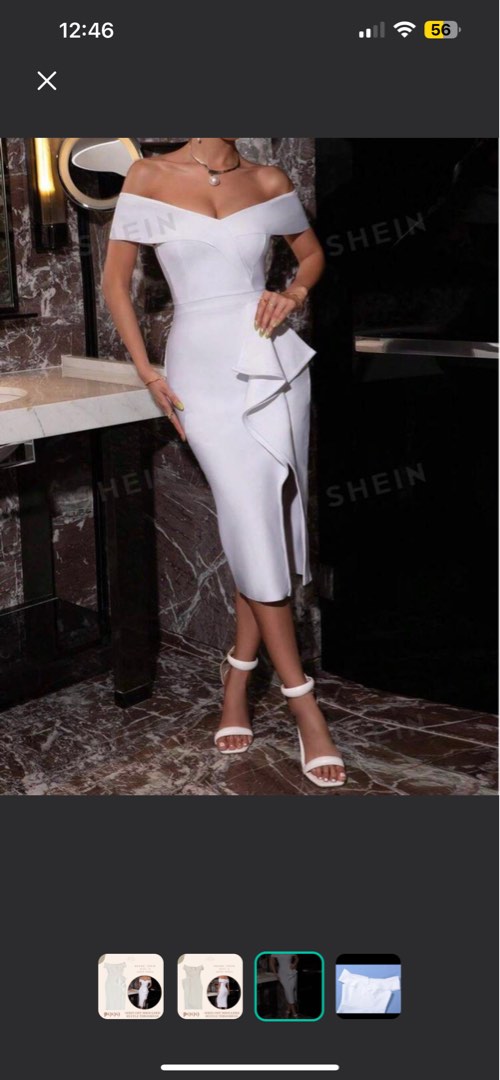 FORMAL WHITE DRESS FRO GRADUATION/FORMAL EVENTS, Women's Fashion ...