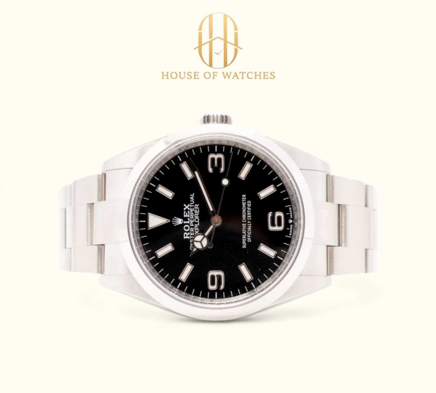 Full Factory Stickers Brand New January 2025 Rolex Explorer 36 Black ...
