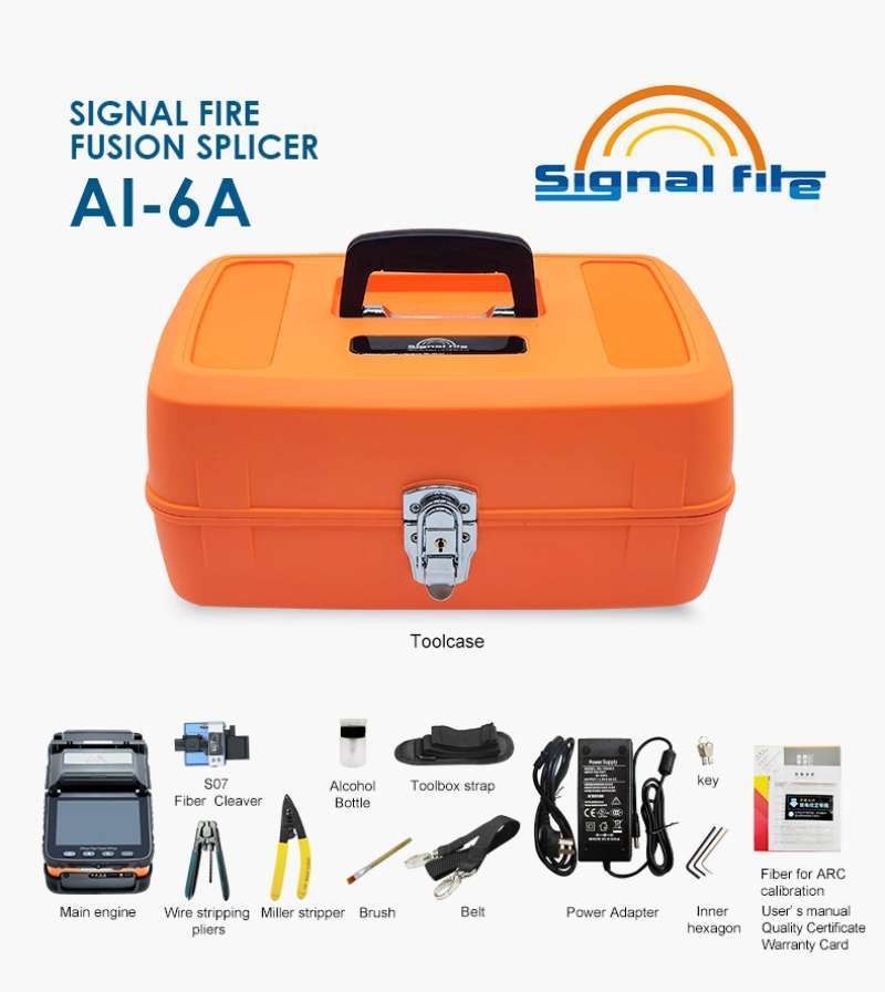 Fusion Splicer Signal Fire AI-6A ORIGINAL # Murah, Elektronik, Lainnya ...