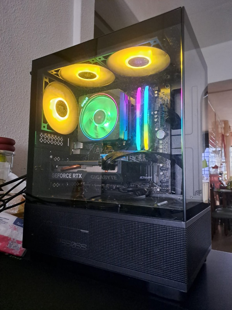 [Gaming PC] Aftershock Level 2 AMD RTX 4060 R5-5600 16GB DDR4 B550M ...