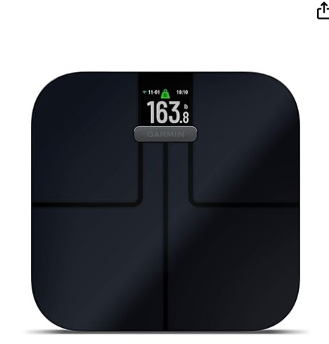 Garmin Index S2, Smart Scale with Wireless Connectivity, Measure Body ...