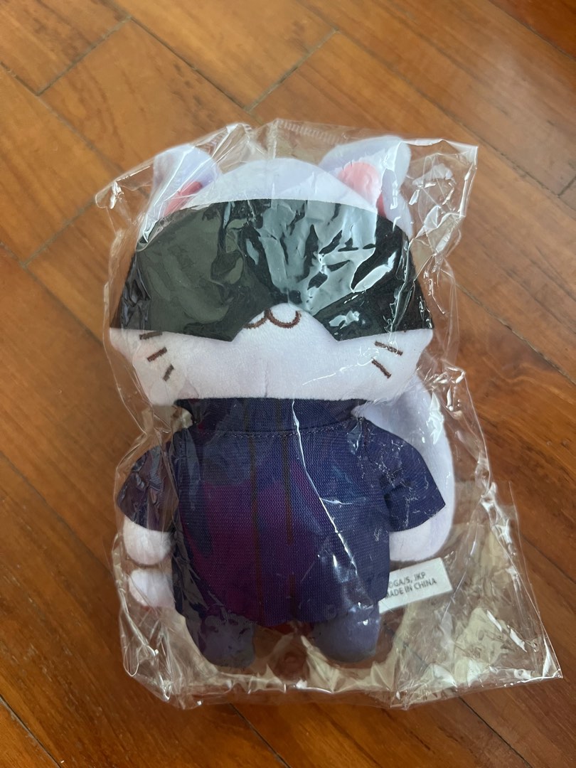 Gojo Cat Plushie Jujutsu Kaisen, Hobbies & Toys, Memorabilia ...