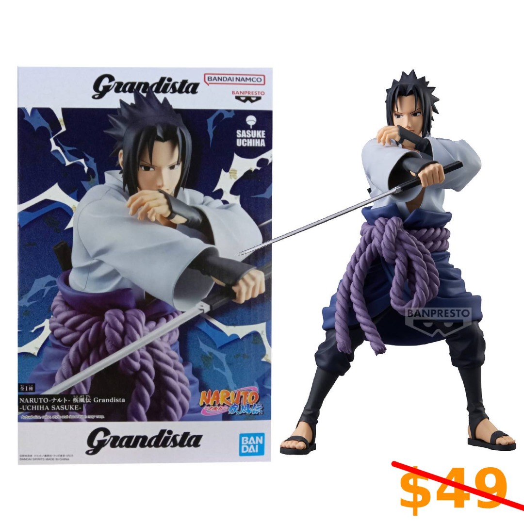 Grandista Naruto Shippuden - Uchiha Sasuke (7103336) Brand New, Hobbies ...