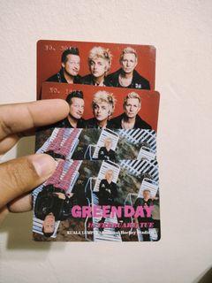 GREEN DAY CARD LIVE IN MALAYSIA, Hobbies & Toys, Collectibles ...