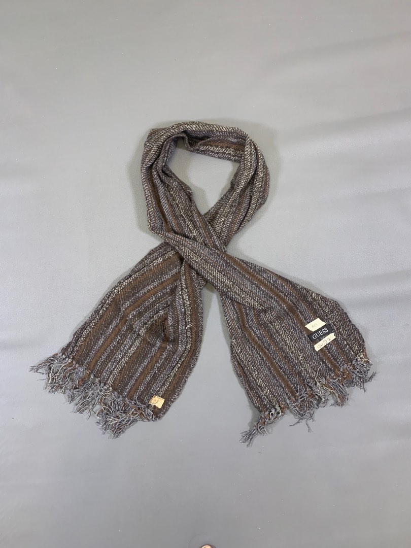 Guess Scarf #48, Women's Fashion, Watches & Accessories, Scarves on ...