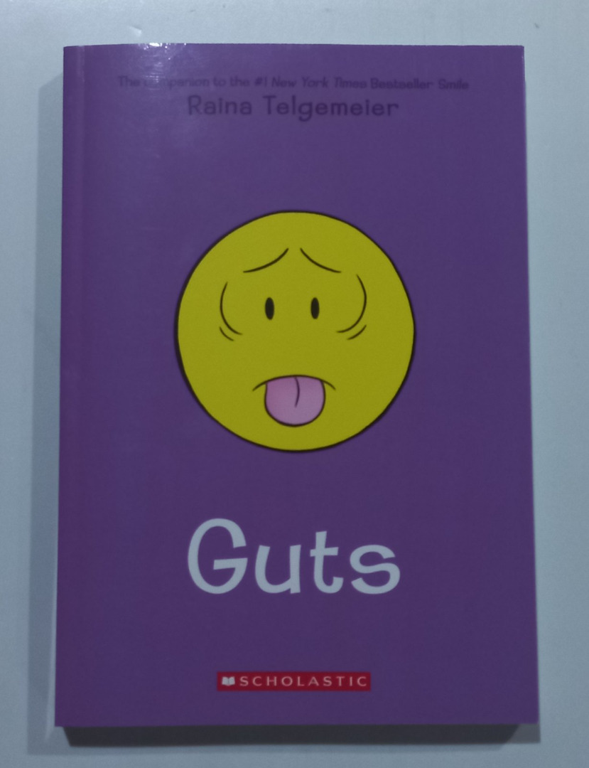 Guts: A Graphic Novel by Raina Telgemeier NEW, Hobbies & Toys, Books ...