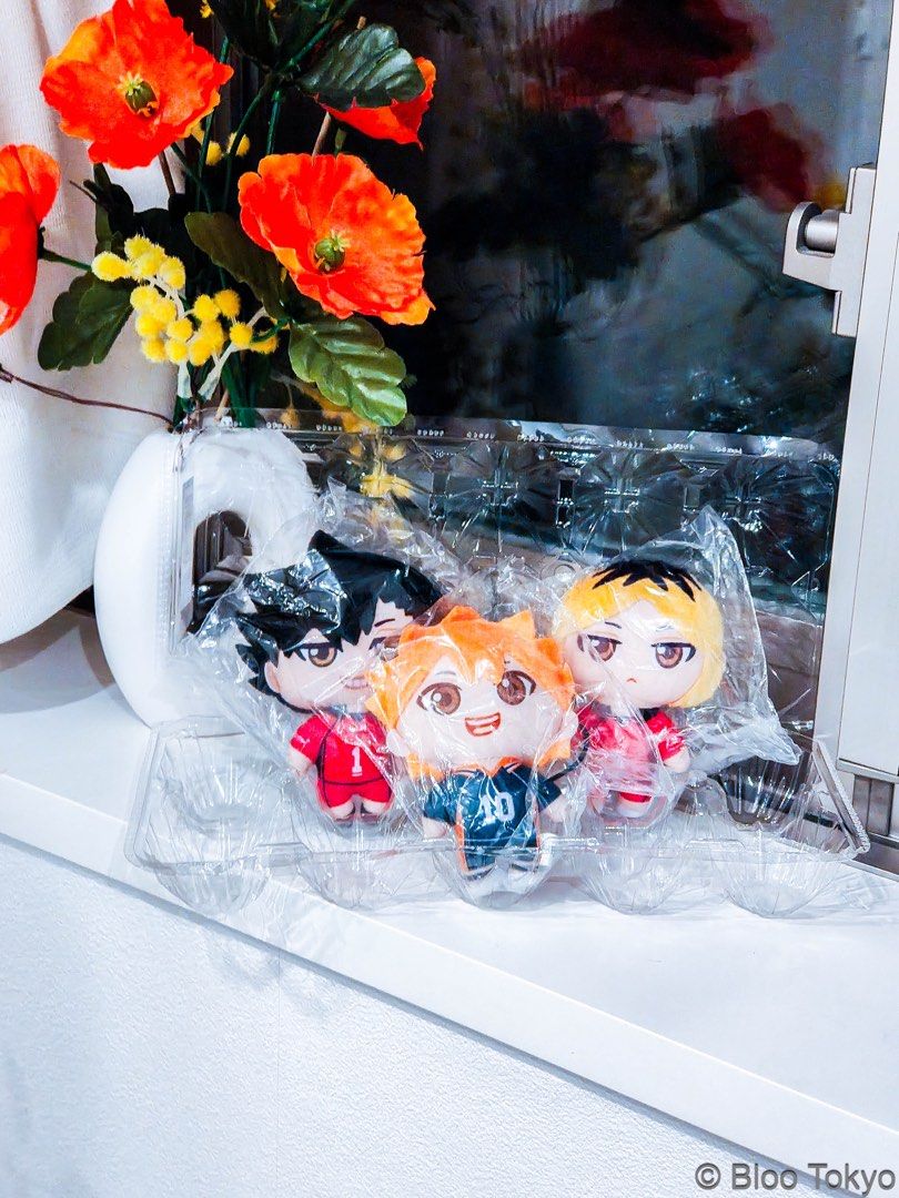 HAIKYUU!! HINATA KENMA KUROO GACHAPON NUIGURUMI MASCOT PLUSH TOY ...