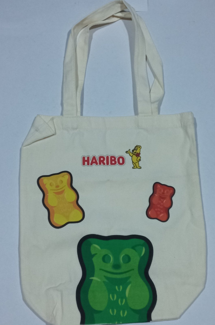Haribo Tote Bag Canvas NEW, Women's Fashion, Bags & Wallets, Tote Bags ...