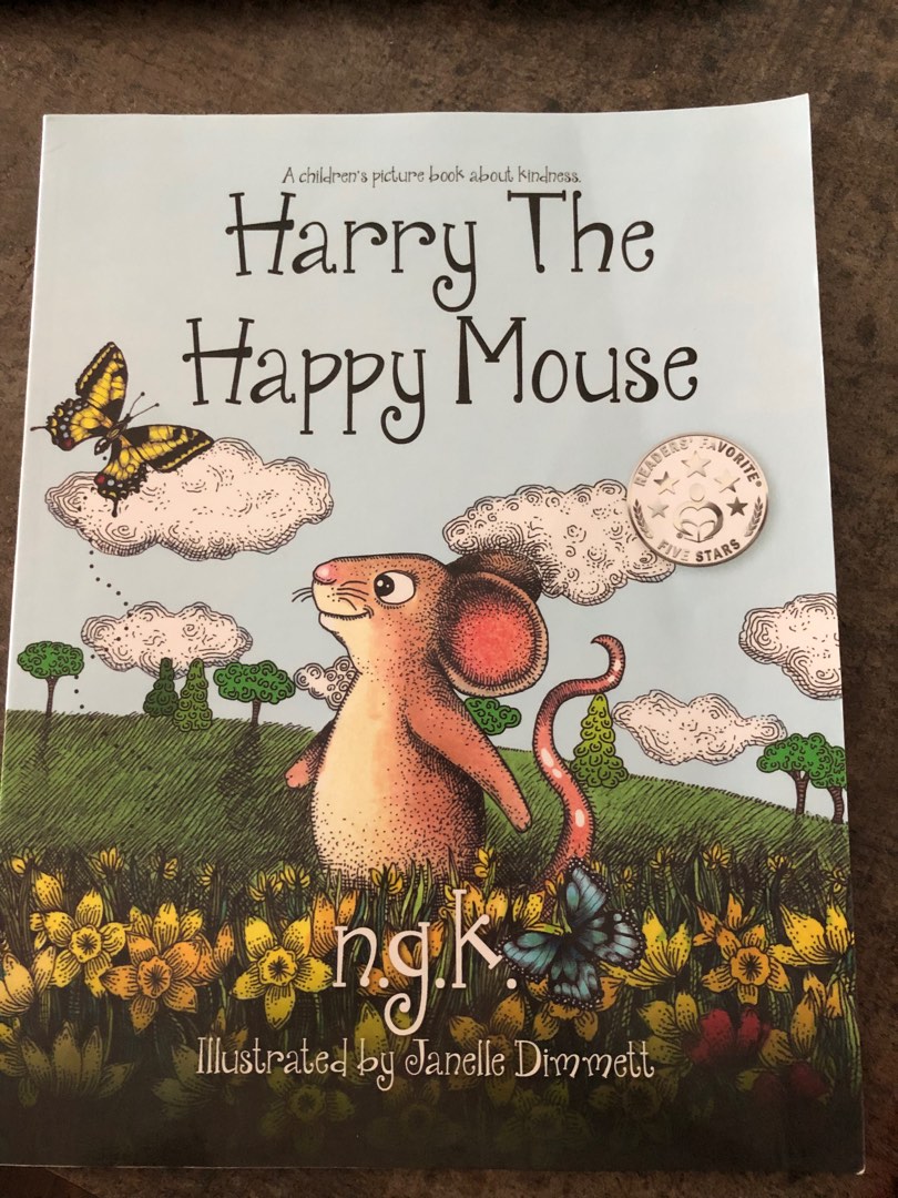 Children’s Book: Harry The Happy Mouse, Hobbies & Toys, Books ...
