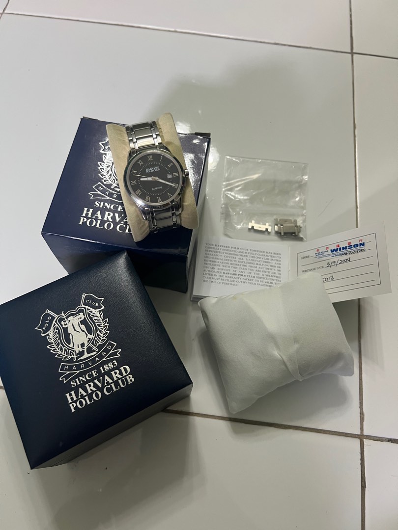 Harvard Polo Club Watch, Men's Fashion, Watches & Accessories, Watches ...