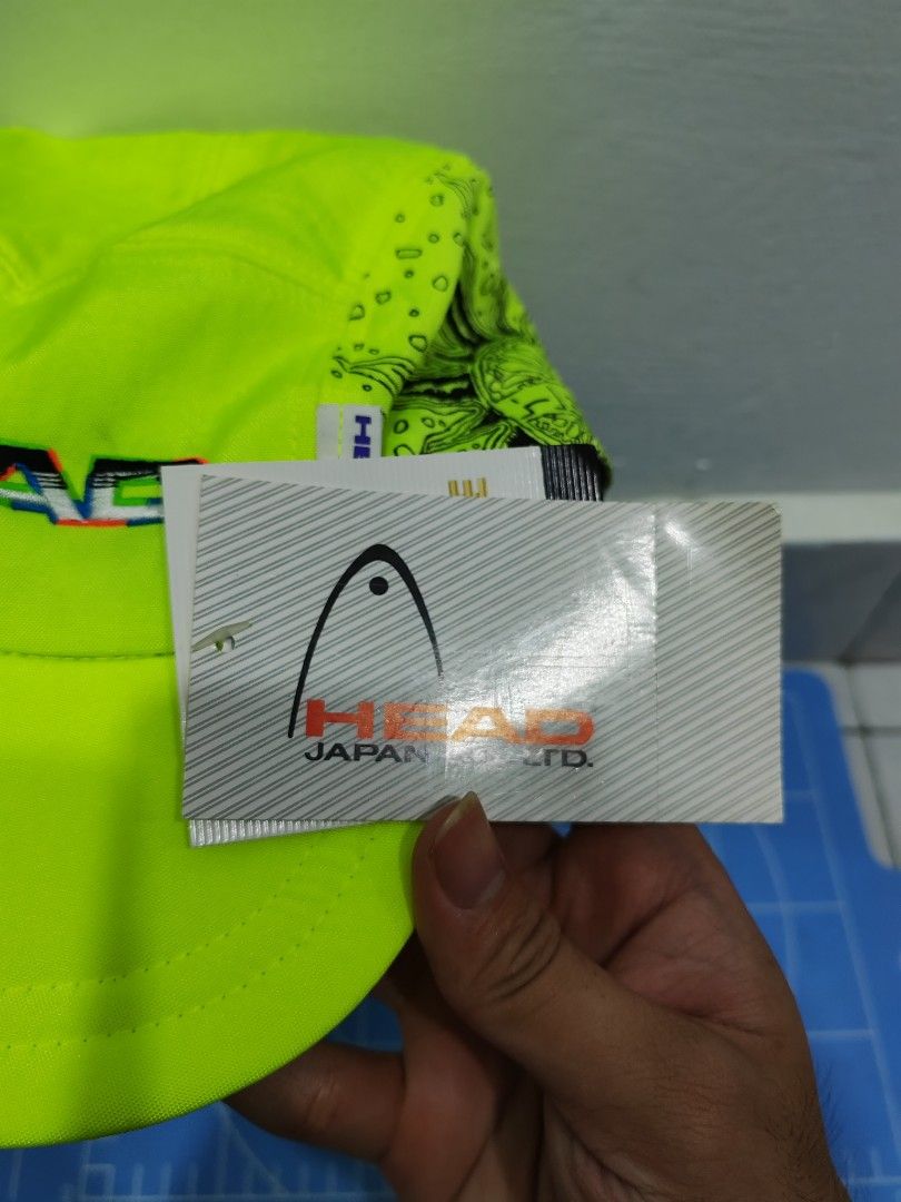 New HEAD Tennis Cap With Price Tag | HEAD Topi Tennis bersama Tag Harga ...