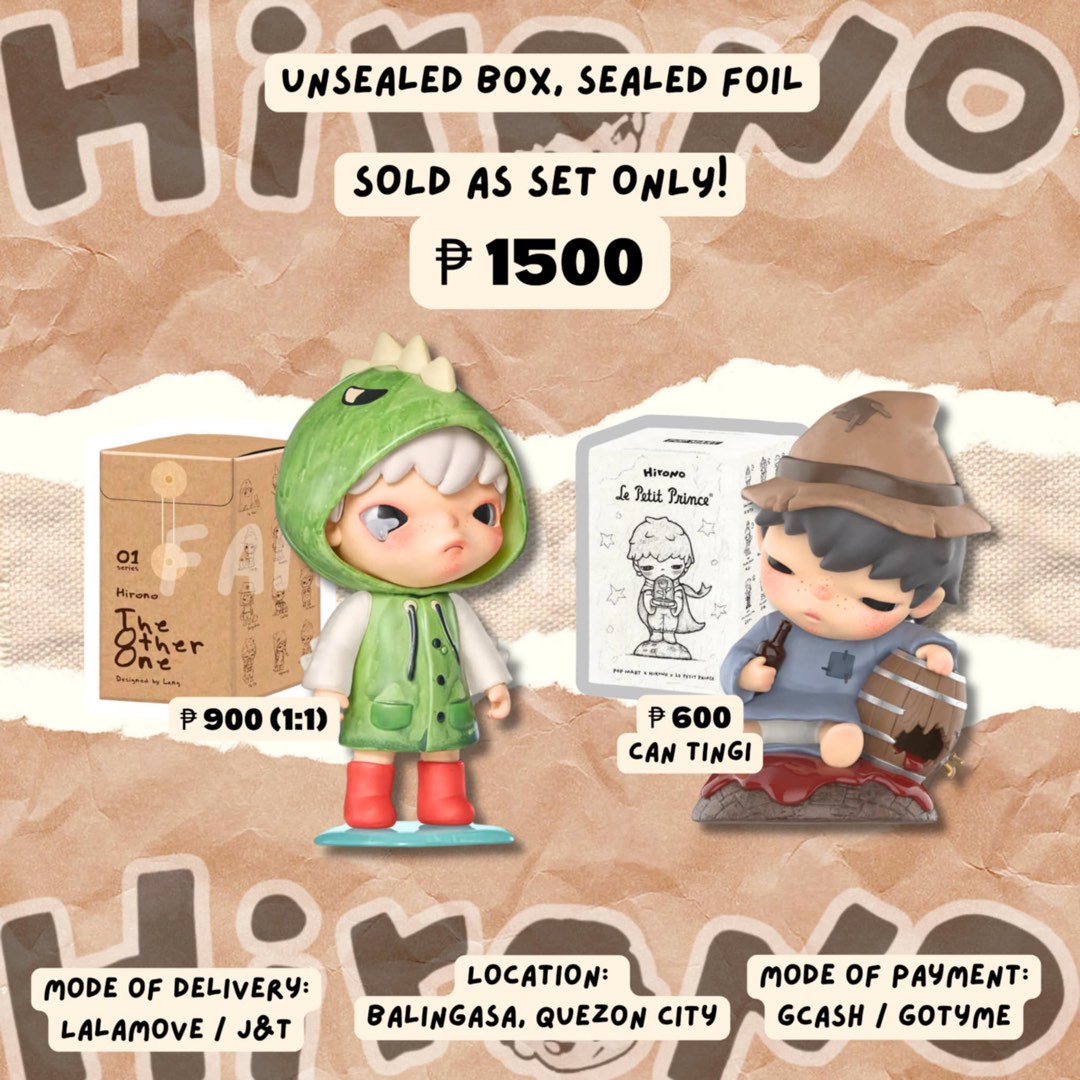 HIRONO AMNESIA & TIPPLER SET, Hobbies & Toys, Toys & Games on Carousell