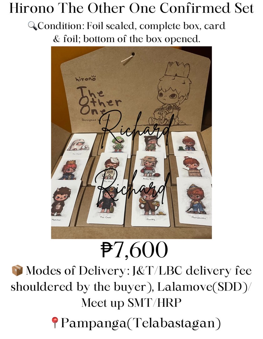 Hirono The Other One Confirmed Set (Sealed Foil) - No Secret, Hobbies ...