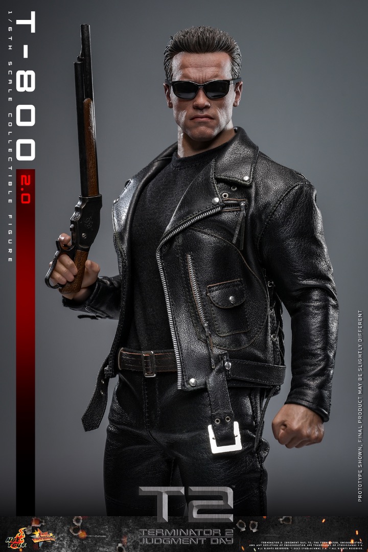 Hot Toys MMS795 Terminator 2: Judgment Day 1/6th scale T-800 (2.0 ...