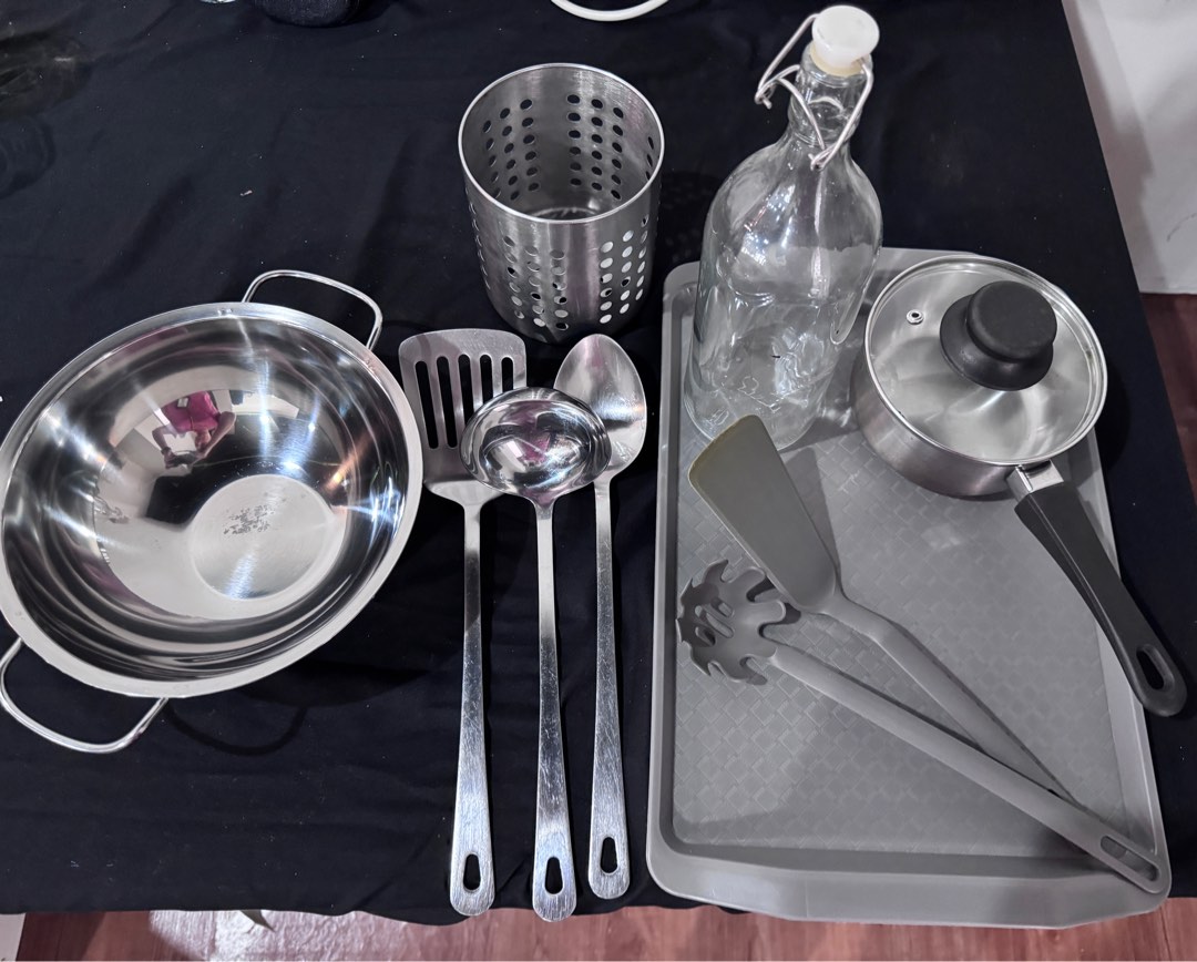 IKEA kitchen 10 items (Preloved), Furniture & Home Living, Kitchenware ...