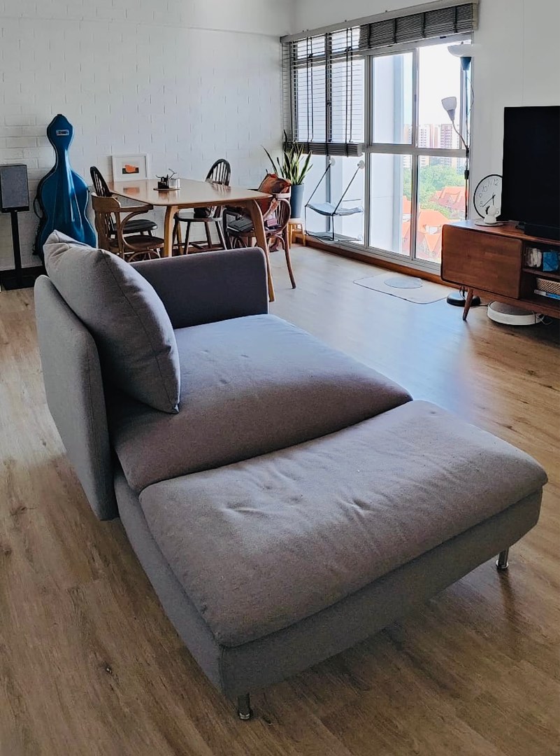 IKEA Soderhamn Chaise Lounge sofa, Furniture & Home Living, Furniture ...