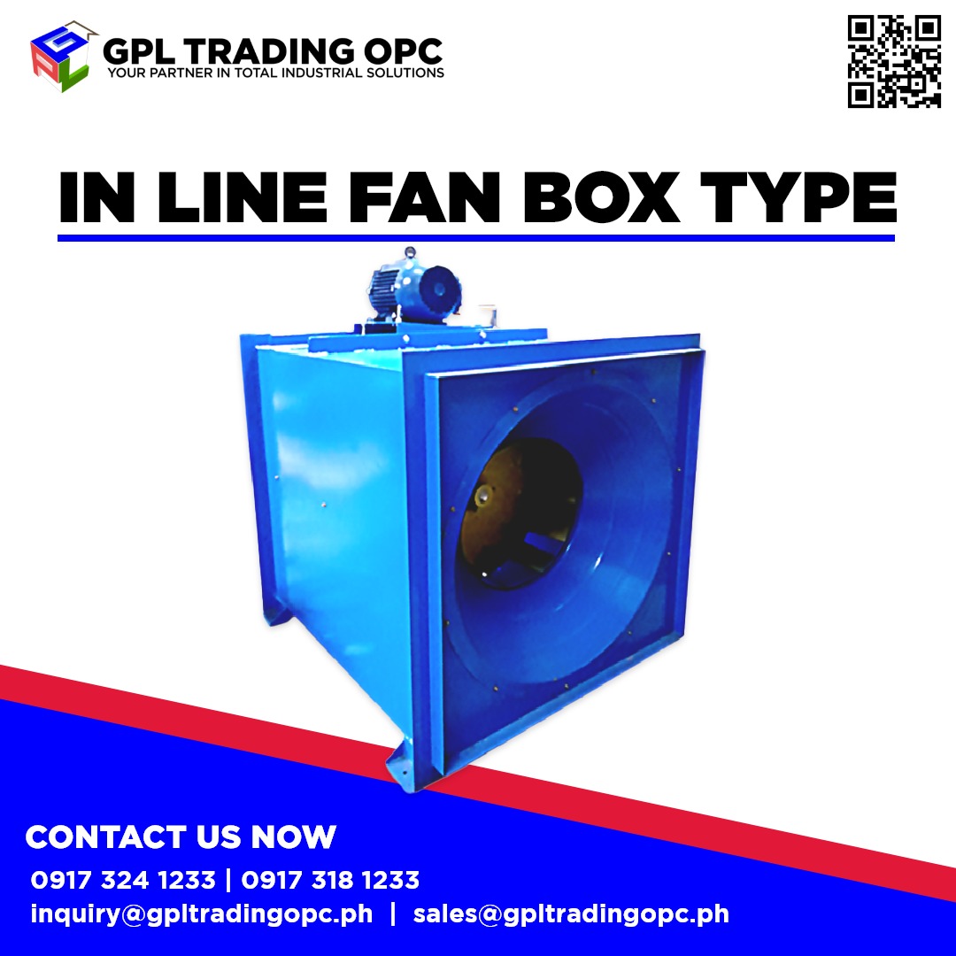 In Line Fan Box Type | Centrifugal SISW | High Pressure Fan | Plug-In ...