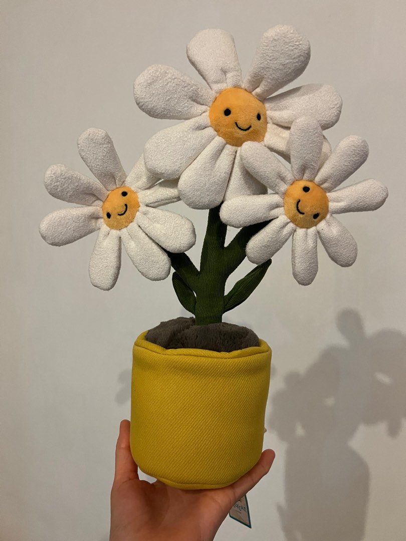 Jellycat amuseable daisy, Furniture & Home Living, Home Decor ...