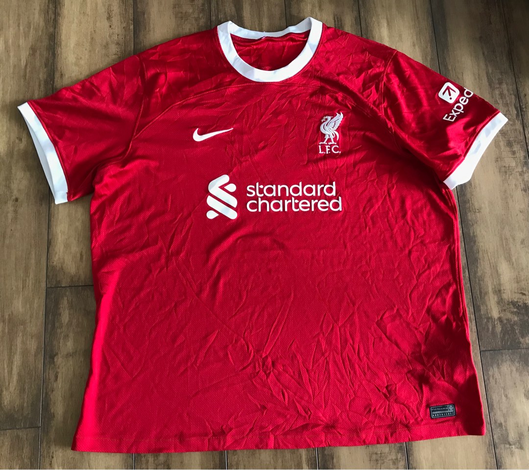 Jersey jersi liverpool home 2023, Men's Fashion, Activewear on Carousell