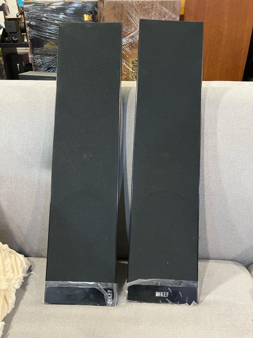 KEF Slim Profile satellite speaker selling as pair | KEF T301c, Audio, Soundbars, Speakers ...