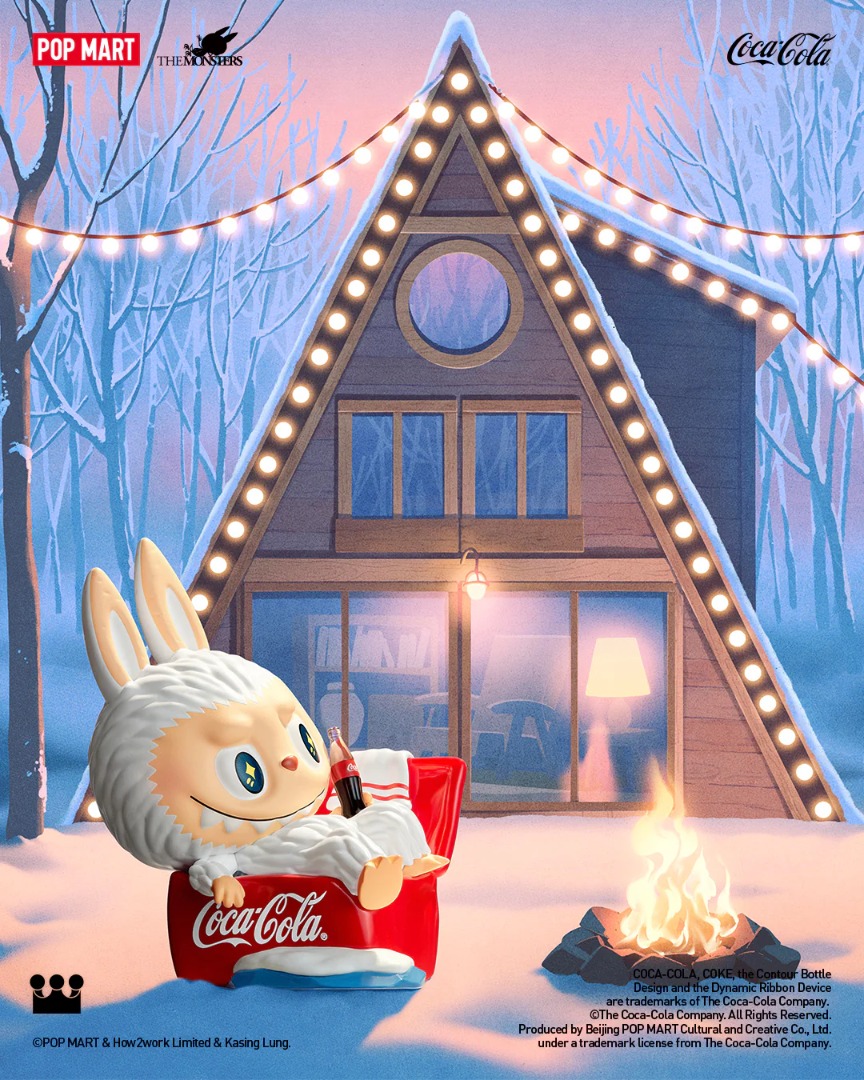 Labubu Special Sofa | The Monsters Coca-Cola, Hobbies & Toys, Toys ...