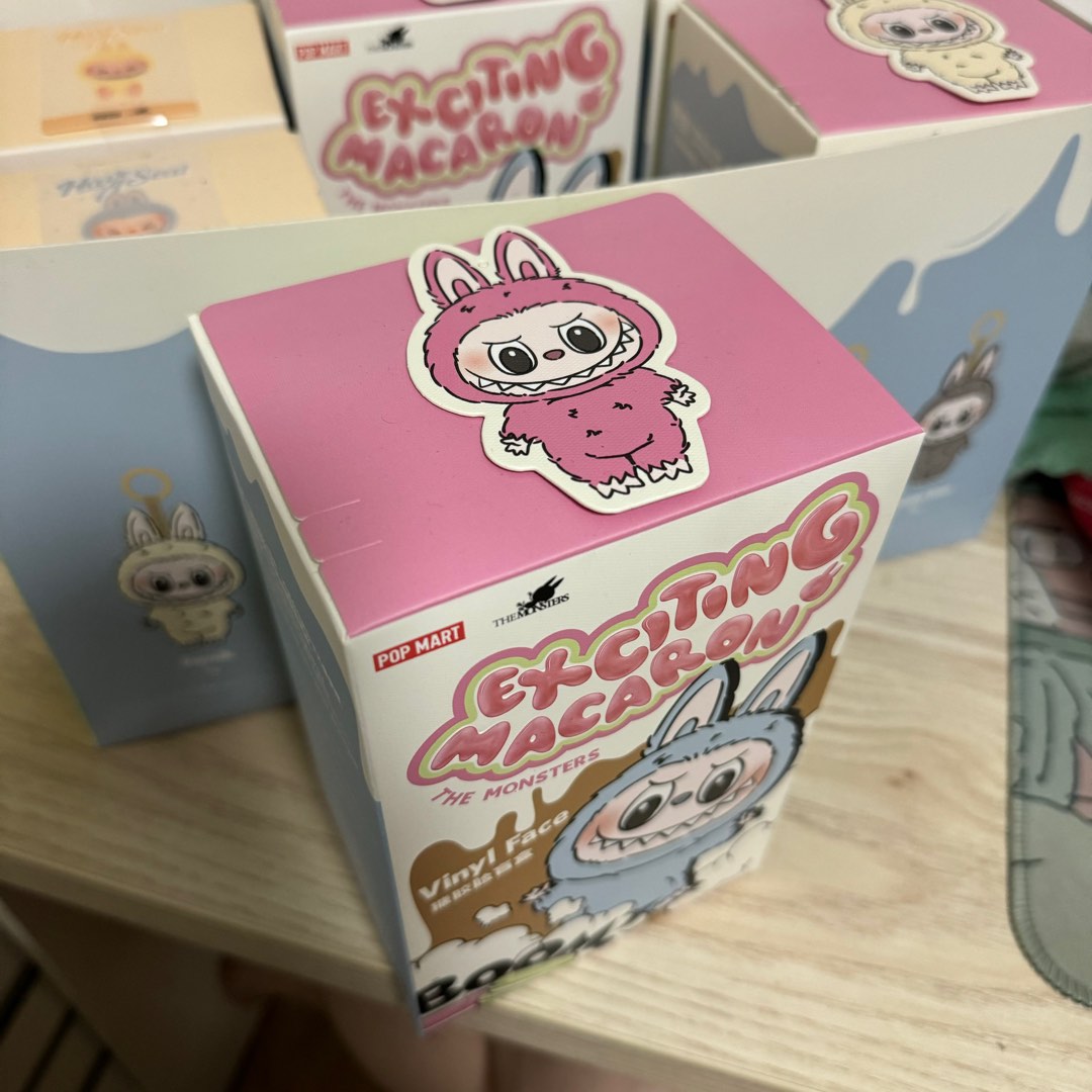 Labubu V1 - Lychee Berry Exciting Macarons, Hobbies & Toys, Toys ...