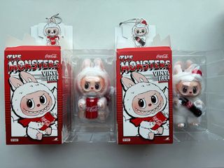 Popmart Labubu v3 Coca Cola Plush Pendent - Surprise Shake, Hobbies ...