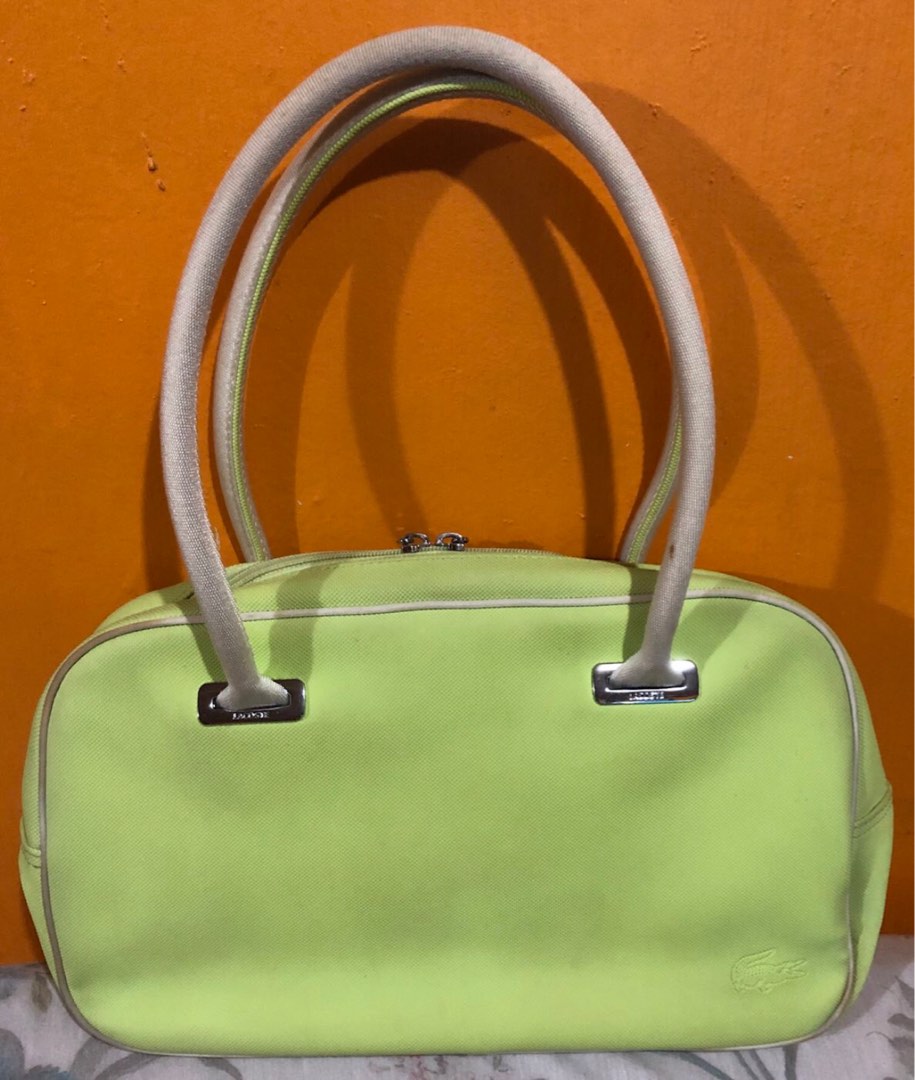 Lacoste Classic II 8 Lime Green, Women's Fashion, Bags & Wallets, Shoulder Bags on Carousell