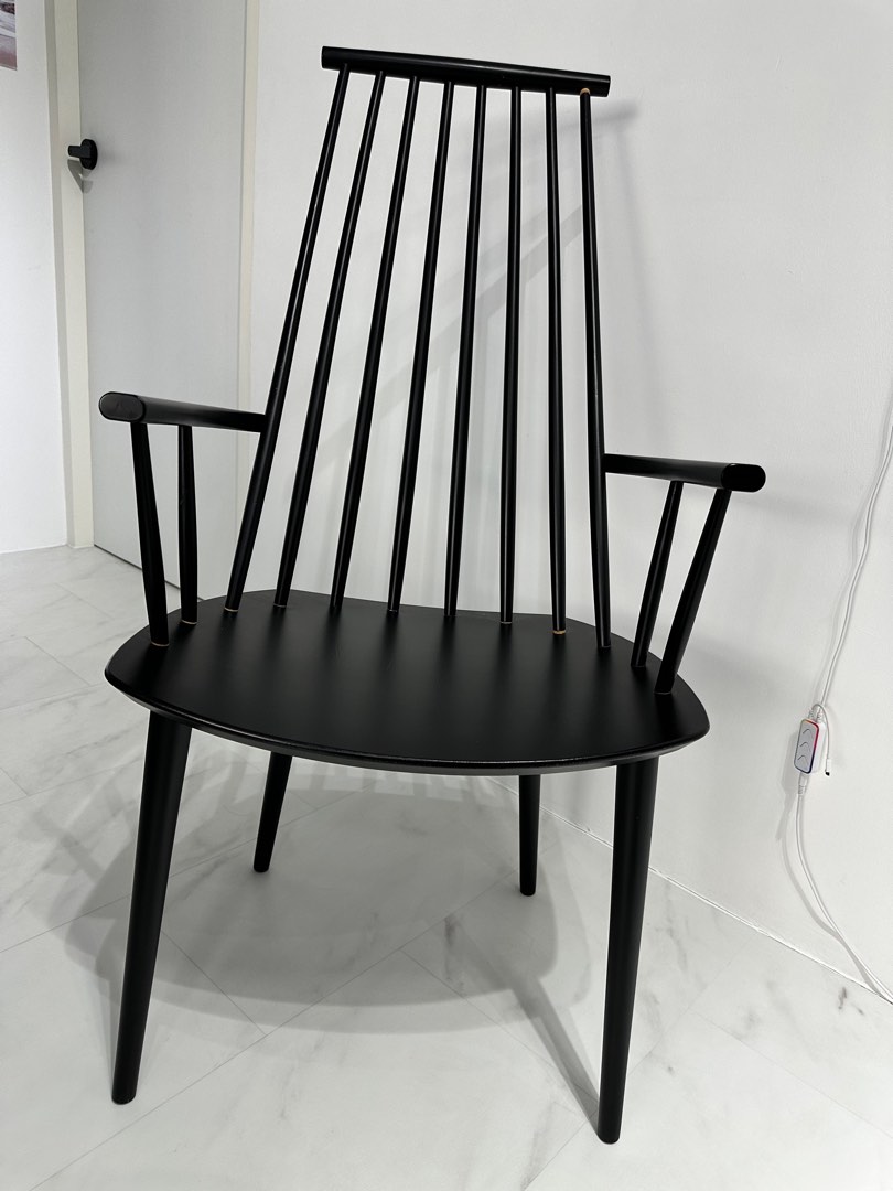 Large, high back with arm rest dining chairs, Furniture & Home Living ...