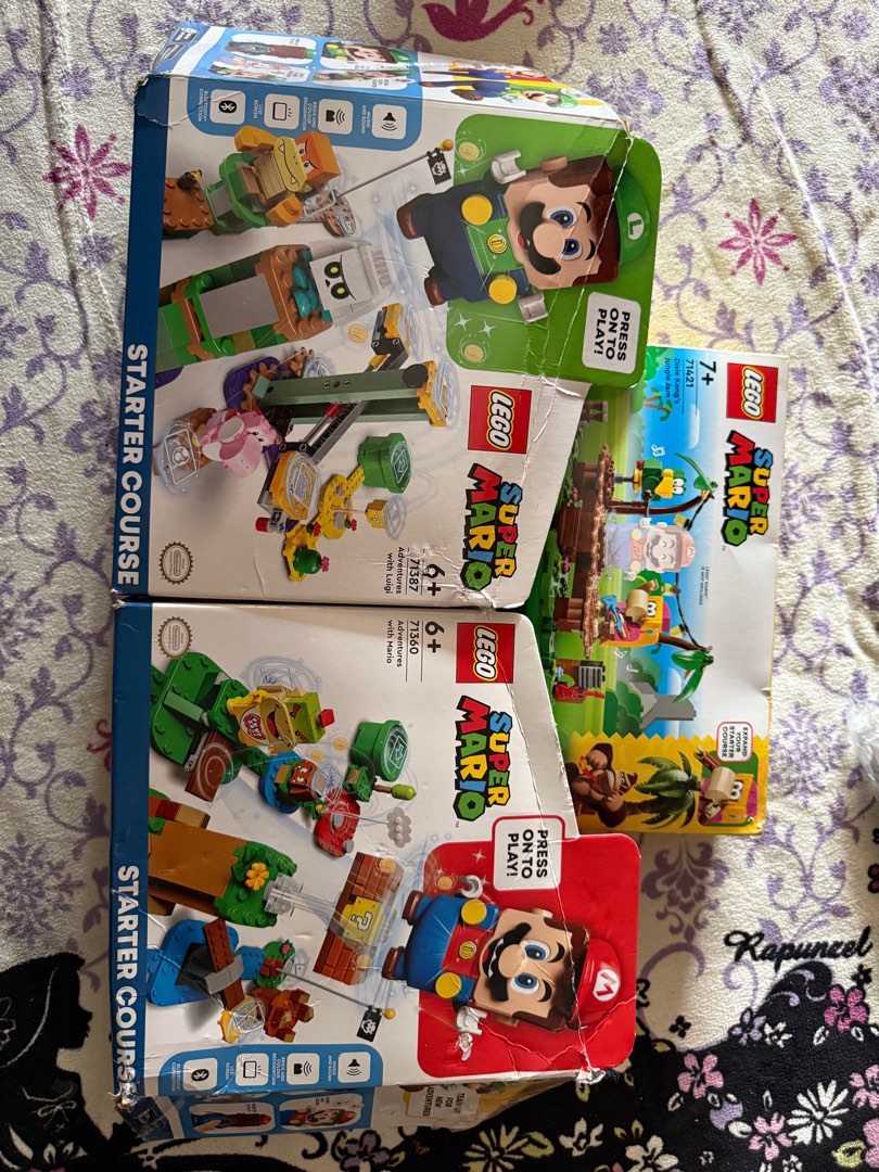 Lego Mario Set, Hobbies & Toys, Toys & Games on Carousell