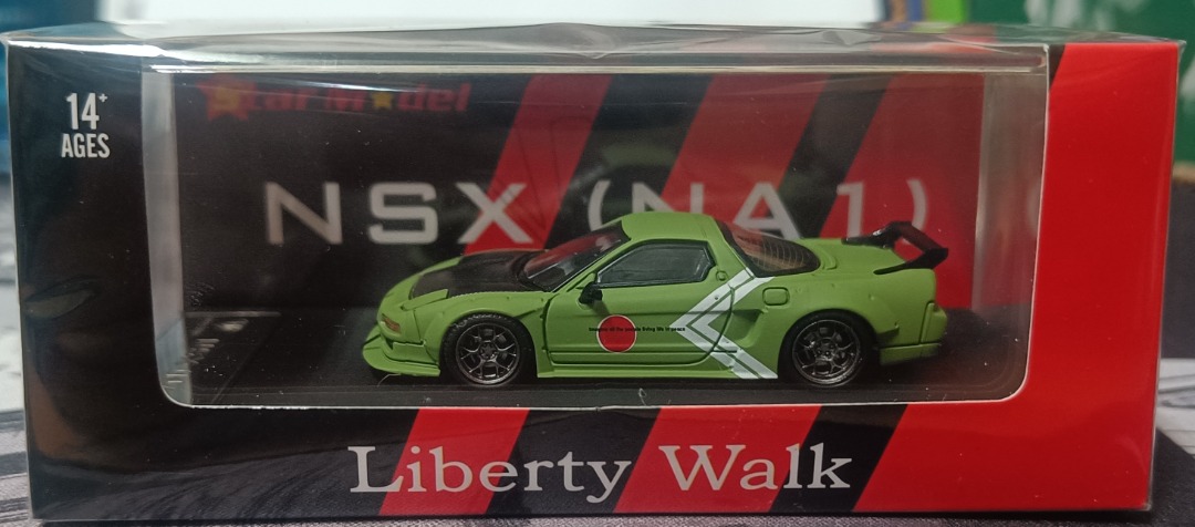Liberty Walk LB 1:64 Honda NSX-NA1 (未拆封), 書籍、休閒與玩具, 玩具、公仔、桌遊在旋轉拍賣