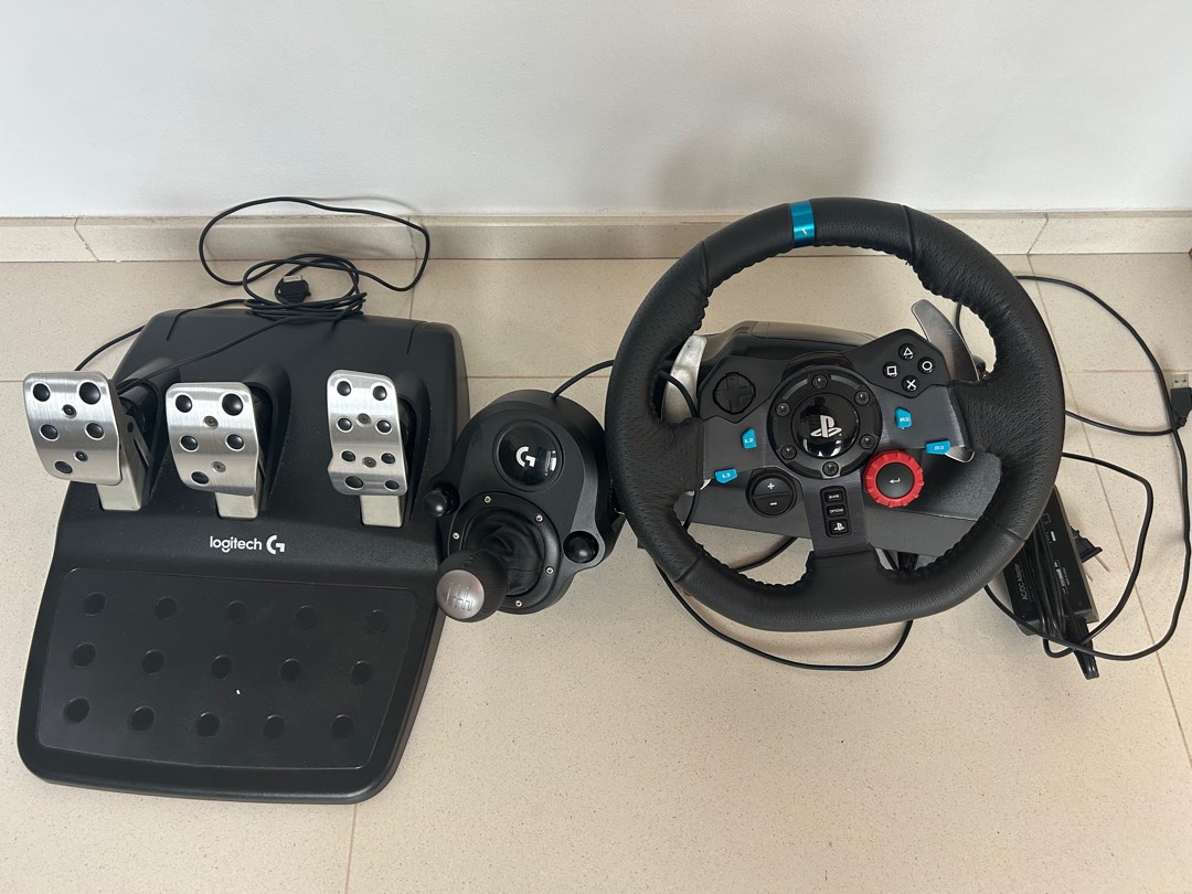 Logitech G29 with shifter, Video Gaming, Gaming Accessories ...