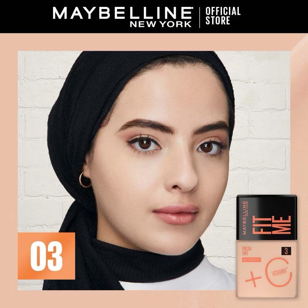 Maybelline Fit Me Fresh Tint with Vitamin C Skin Tint, Brightening ...