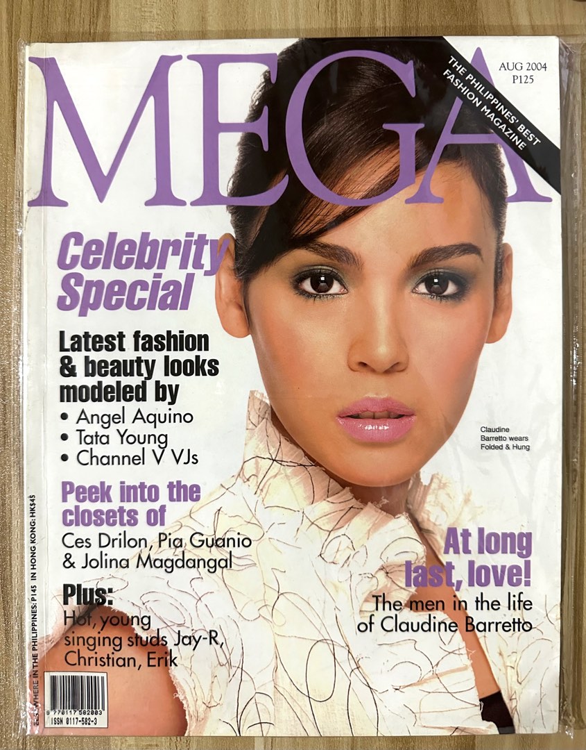 Mega magazine August 2004 Claudine Barretto, Hobbies & Toys, Books ...
