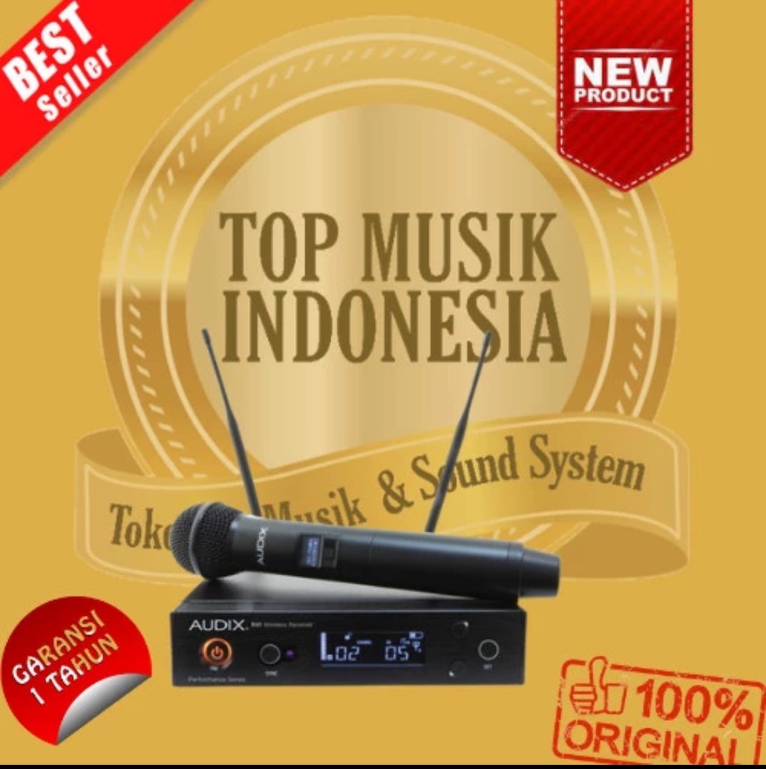 Mic Audix AP41-OM5 wireless microphone system with H60/Om5 transmitter ...