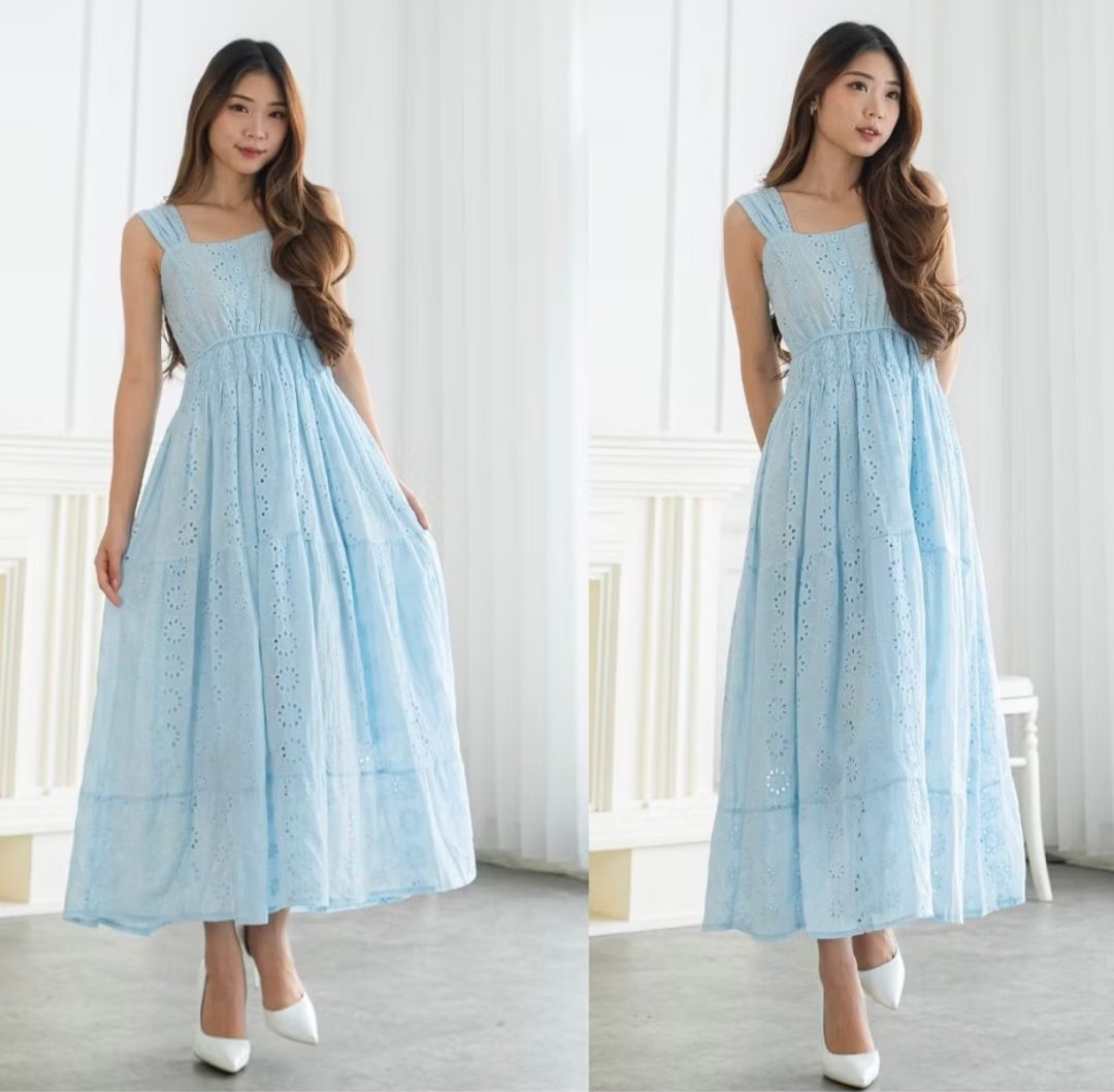 [NEW] Sweetjola Anne Dress Korea Holiday Beach Party Pesta Pantai Maxi ...