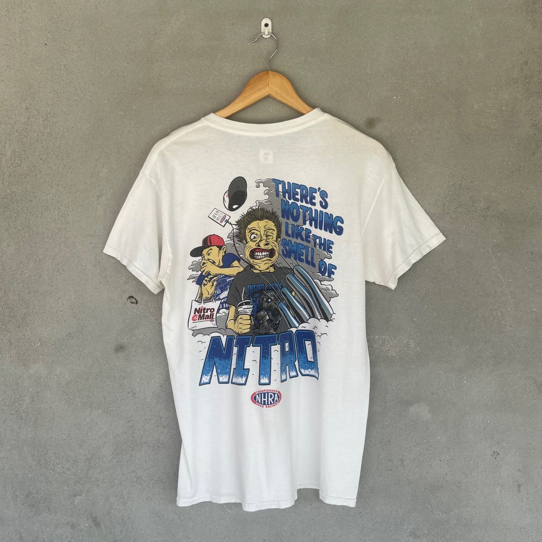 NHRA Nitro Backhit, Men's Fashion, Tops & Sets, Tshirts & Polo Shirts ...