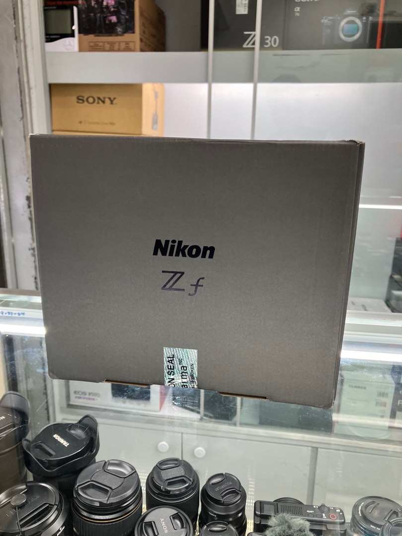 Nikon ZF body only brandnew, Photography, Cameras on Carousell