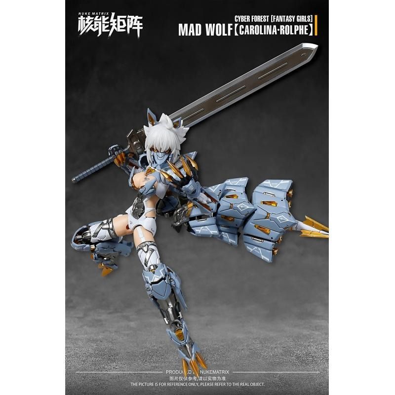Nuke Matrix Cyber Forest Mad Wolf Carolina Rolphe w/Bonus Model Kit ...