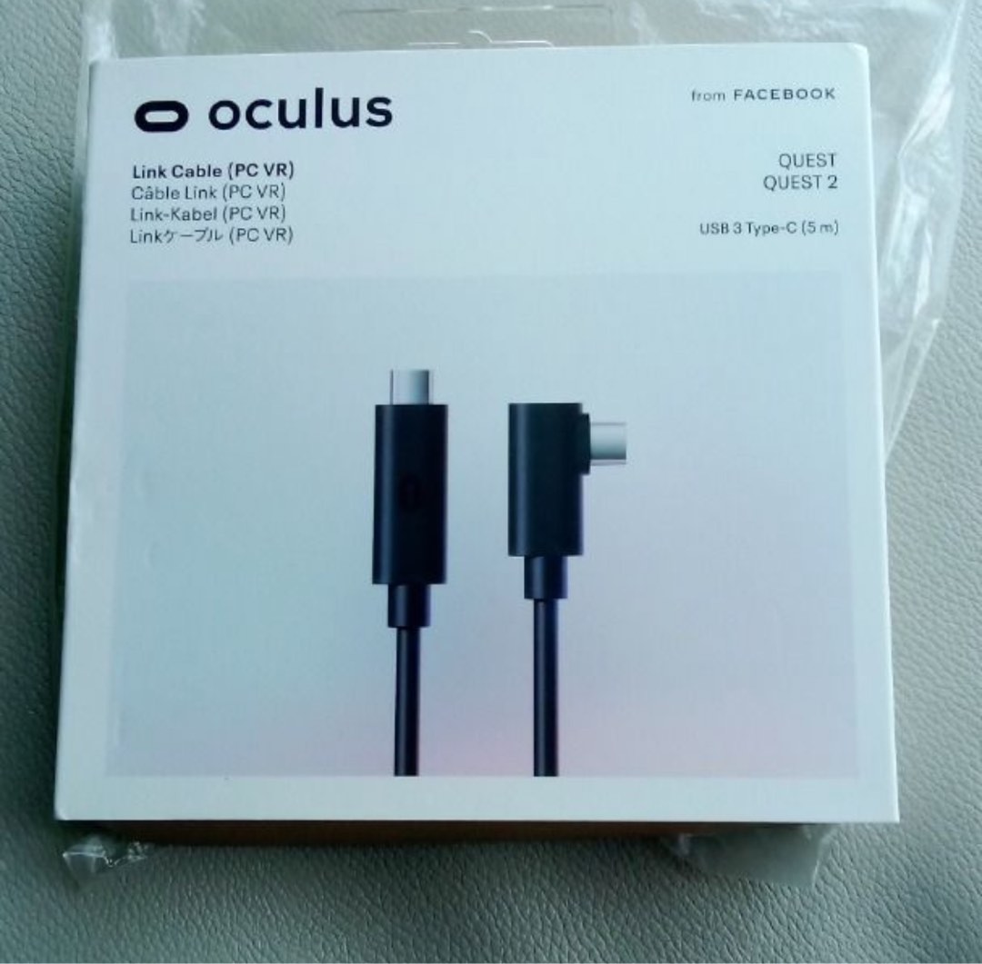 Oculus Link Cable PcVR, Video Gaming, Gaming Accessories, Cables & Chargers on Carousell