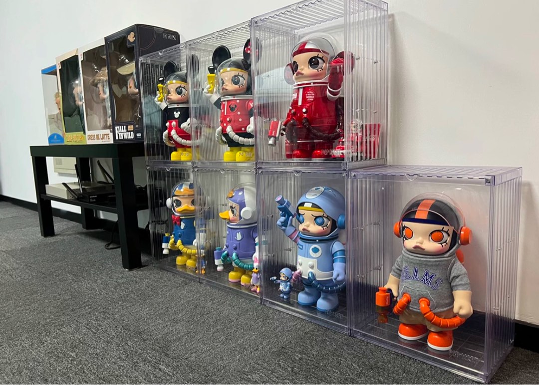 Official Popmart 400% display case box container, Hobbies & Toys, Toys ...