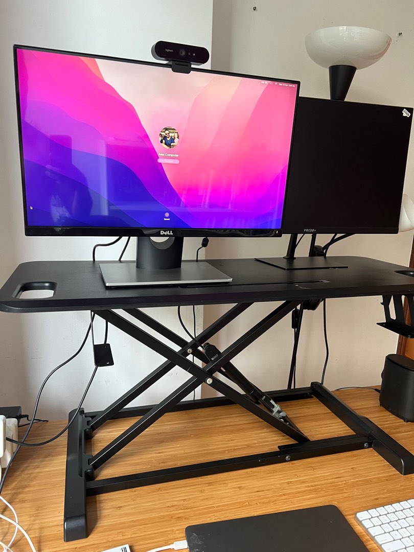 Omnidesk Switch branded Desk Riser, Furniture & Home Living, Furniture ...