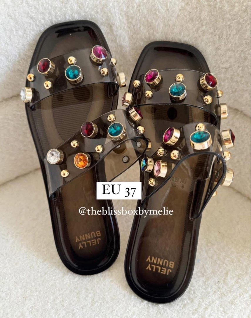 Onhand Original Jelly Bunny Sandals EU 37, Women's Fashion, Footwear ...