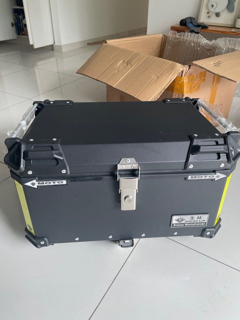 (Only One) 65L aluminum-magnesium alloy motorcycle large quick release ...