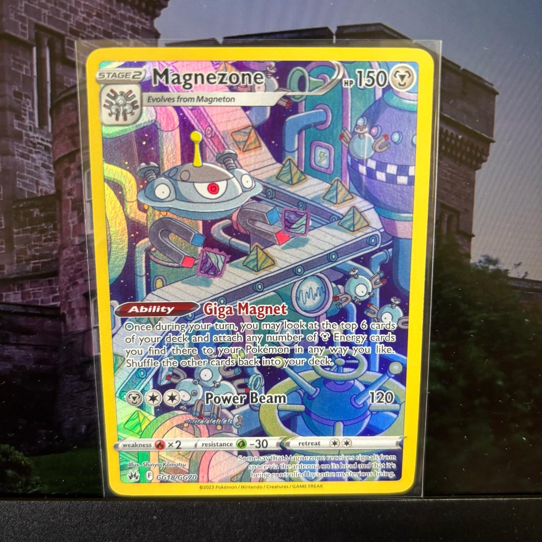 Pokemon TCG Magnezone | Crown Zenith, Hobbies & Toys, Toys & Games on ...