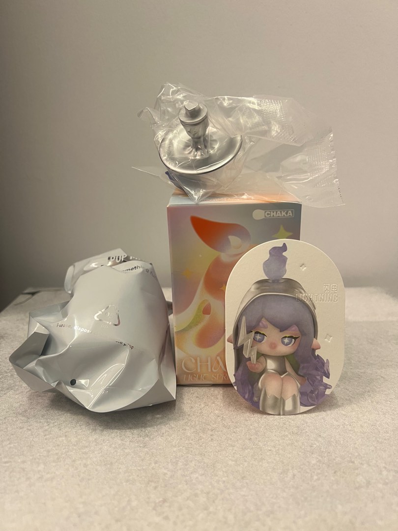 Popmart Chaka Light Sprite Lightning, Hobbies & Toys, Toys & Games on ...