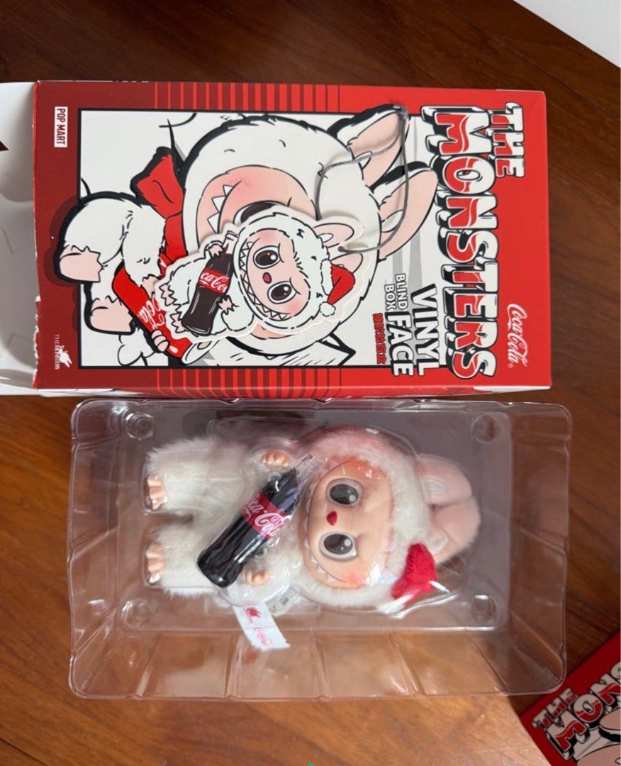 Popmart Labubu Coca Cola Plush, Hobbies & Toys, Toys & Games on Carousell